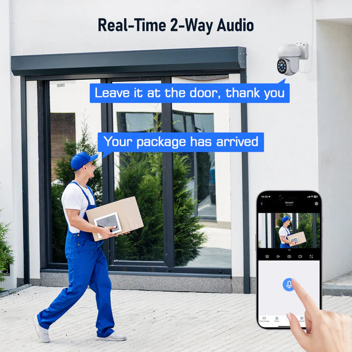 Toguard SC36 4K 5MP Security Camera System PTZ Home CCTV Camera with 8 ...
