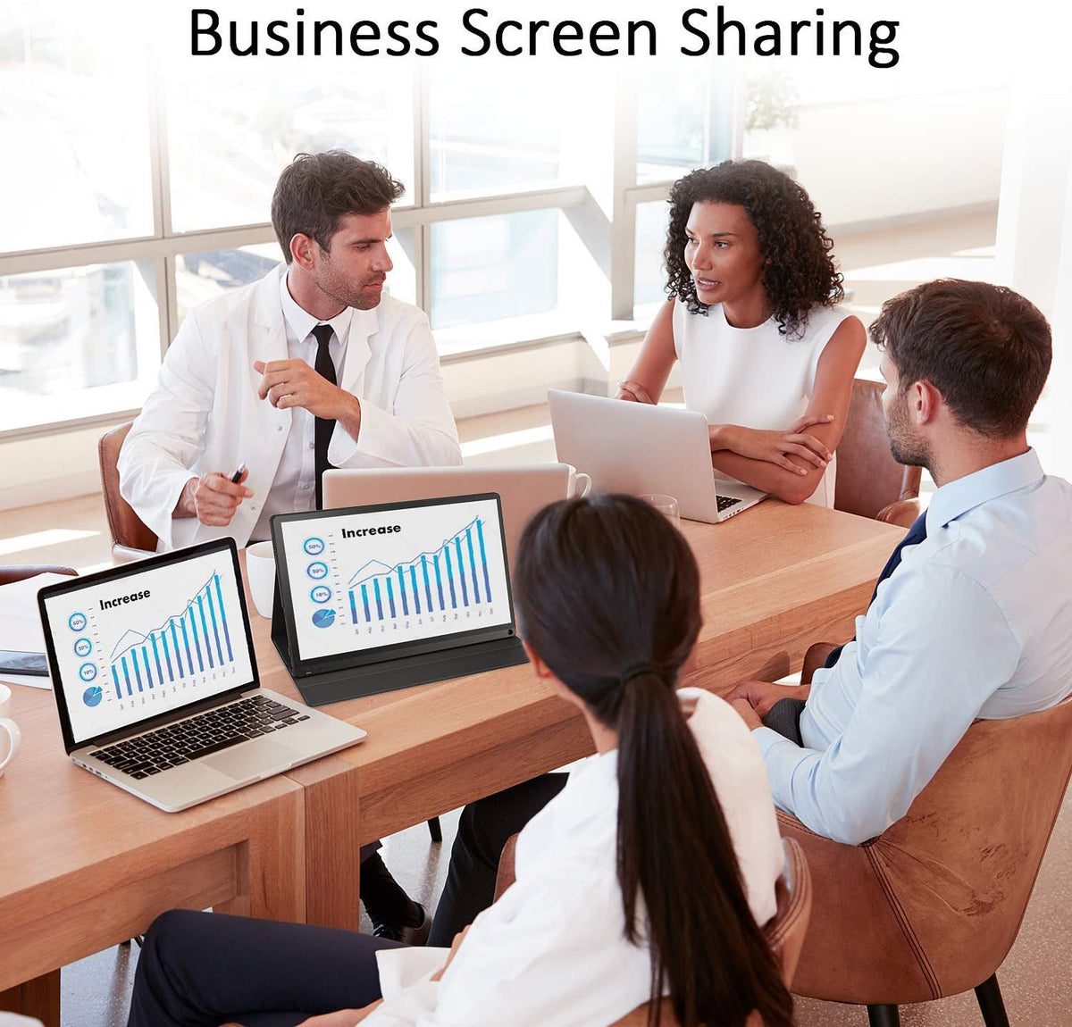 Corprit D154 15.6 Portable Monitor Inch Full HD 1080P USB Portable Mon ...