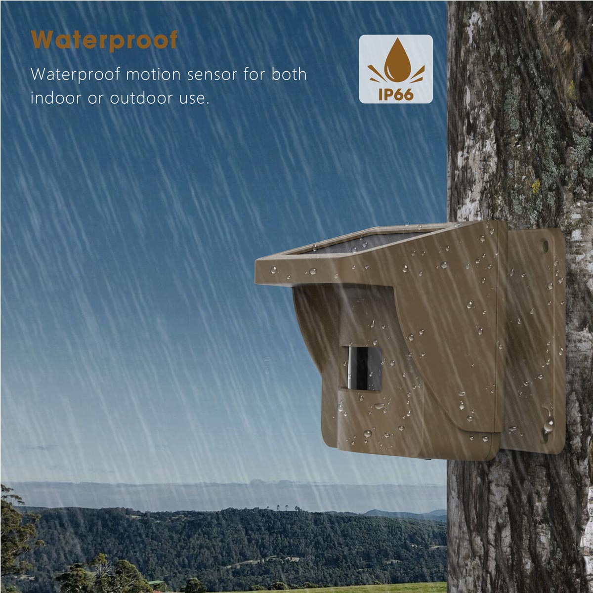 Outdoor Motion Sensor Driveway Alarm Security System | TOGUARD W10 ...