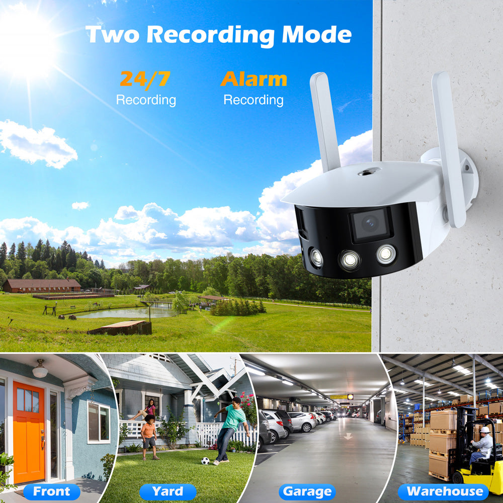 180° Ultra Wide Angle Wireless Security Camera | Toguard – Toguard camera
