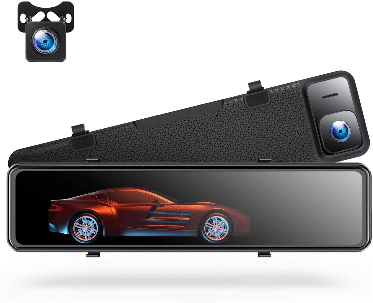 Toguard CE80 4K Full Touch Screen Rear View Front and Rear Dual Dash C ...